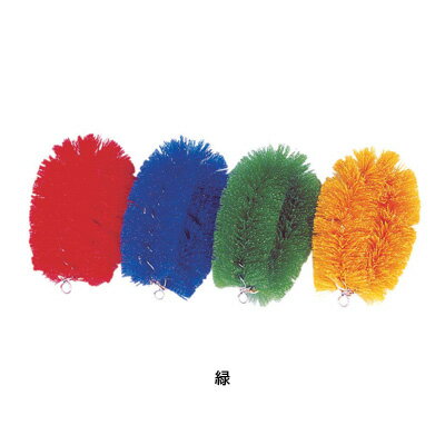 【仕様】 カラー:緑 幅×奥行×高さ:150×100×H55mm 材質:ポリプロピレン 耐熱温度90℃ ●硬くて、強くて、弾力性に優れ、ガンコな汚れを素早く落とします。