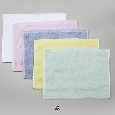 【仕様】 カラー：緑 横×縦：340×520mm 質量：672g 綿100%目付316g/m?・1枚約56g※入数