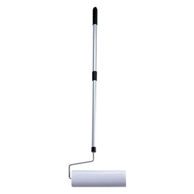 【仕様】 規格:セット 間口×全長:280×720~1140mm ハンドル:全長720~1,140mm 粘着加工紙:12m巻 ローラー幅:280 ●特殊ミシン目によりスムーズにめくる事ができます。(実用新案登録済み)