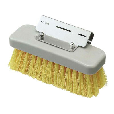 【仕様】 幅:180mm 色:イエロー 材質:金具/ステンレス 甲・毛/ポリプロピレン ●ハイレベルな衛生管理を求められる食品工場,医療現場等へ。 ●130℃の高温高圧蒸気滅菌対応。 ※柄は【KHL33】からお選びください。