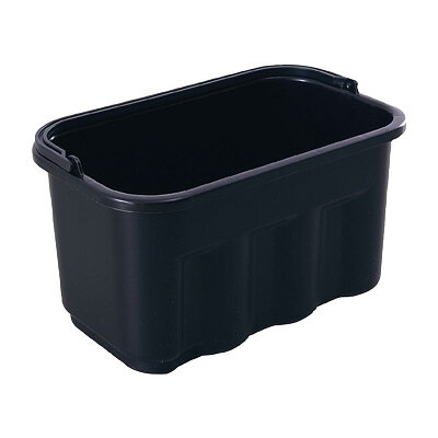 【仕様】 色:ブラック サイズ:358×218×H205mm 材質:ポリプロピレン クリーニングカート5011にセットし小物入れとして使用できます。