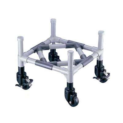 【仕様】 幅×奥行×高さ：360×360×315mm 質量：3.889kg 車輪(ウレタン):φ65×4自在(ストッパー2ヶ付)・スチールパイプにプラスチックコーティング ※丸ペール70、90型専用 ■ペール対応表 イレクターペールカート ...