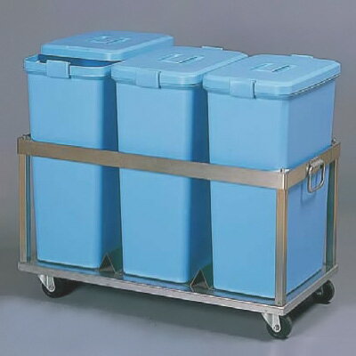 【仕様】 規格：60型 間口×奥行×高さ：940×460×580mm トンボ ニューダストペール60型が3ヶ入ります。 キャスター:φ65mm×4自在2ストッパー付 ●分別ゴミステーションとして大変便利です。 ●ニューダストペール【KDS0...