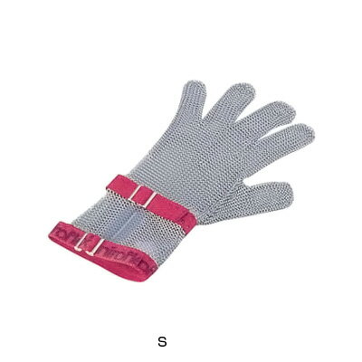 【仕様】 メーカー品番:C-S5 サイズ:S 手のひら周り:184～209mm 質量:0.26kg 刃物のケガ防止に活躍するステンレスメッシュ手袋!ニロフレックスのステンレスメッシュ製品は世界各国で優れた防具として使用されています。 ※外国...