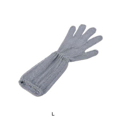 【仕様】 メーカー品番:LC-L5-MB0 サイズ:L 手のひら周り:235～259mm 質量:0.42kg 刃物のケガ防止に活躍するステンレスメッシュ手袋!ニロフレックスのステンレスメッシュ製品は世界各国で優れた防具として使用されています...