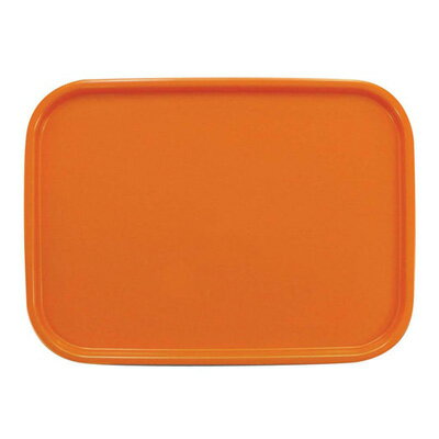 【仕様】 サイズ：L カラー：オレンジ 間口×奥行×高さ：420×310×18mm (内寸)間口×奥行：385×275mm 重量：0.4kg 材質:AS樹脂・ウレタン塗装仕上(耐熱80℃) ※抗菌