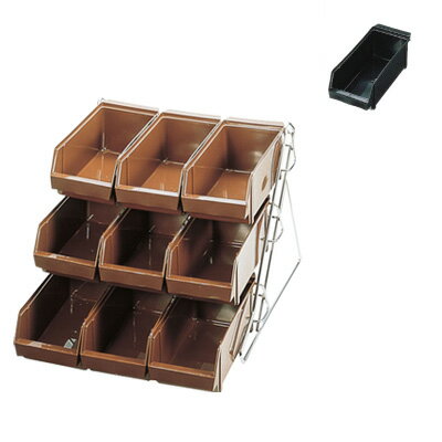 【仕様】 色：ブラック 幅×奥行×高さ：405×550×360mm SA 18-8 スタンダード オーガナイザー本体クロームメッキ仕上げ ※別売りの【EOC21】アクリル製オーガナイザー用蓋が ご使用できます。