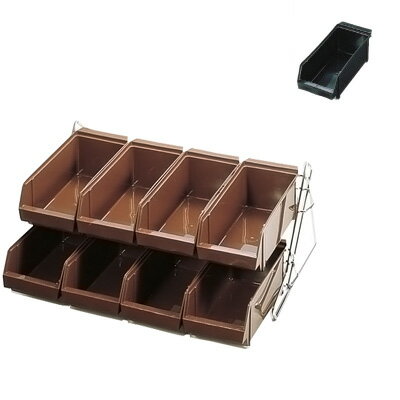 【仕様】 色：ブラック 幅×奥行×高さ：540×480×250mm SA 18-8 スタンダード オーガナイザー本体クロームメッキ仕上げ ※別売りの【EOC21】アクリル製オーガナイザー用蓋が ご使用できます。