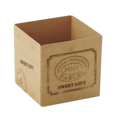 【仕様】 規格：55 メーカー品番：CB21 (内寸)幅×奥行×高さ：55×55×55mm ●ベーキングにはもちろん、小さな食品や雑貨などのプチケース として幅広くお使いいただけます。 ●4辺ミシン目入り。