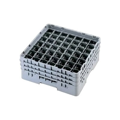 【仕様】 型式：49S958 仕切り内寸法：60×60mm 有効深さ：244mm (外形寸法)幅×奥行×高さ：504×504×308mm 質量：6.37kg キャンブログラスラックは丈夫なコポリマー樹脂製で耐久製に優れており、底部がV型なの...