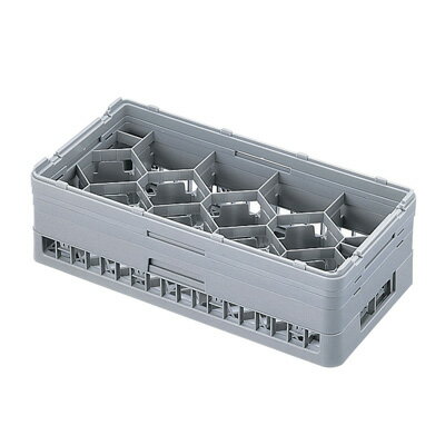 【仕様】 メーカー品番：HG-12-95 仕切り内寸法：85mm 有効深さ：97mm 幅×奥行き×高さ(外寸)：250×500×125mm 質量：1.30kg 仕切り内寸法:角ものは 72×72mm グラスなどの丸ものは φ74mm ※ラッ...