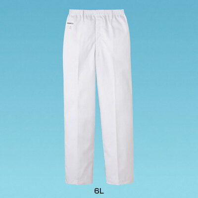 【仕様】 メーカー品番:FH-1108 サイズ:6L ウエスト:111～120cm 総丈:102cm 股下:70cm ポリエステル65%+綿35%/ツイルフレッシュエリア加工 ※総ゴム ●制電 ※抗菌
