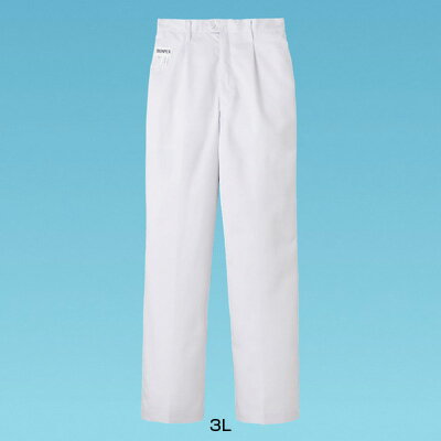 【仕様】 メーカー品番:FH-1110 サイズ:3L ウエスト:91～96cm 総丈:105cm 股下:75cm ポリエステル65%+綿35%/ツイルフレッシュエリア加工 ※総ゴム ●制電 ※抗菌