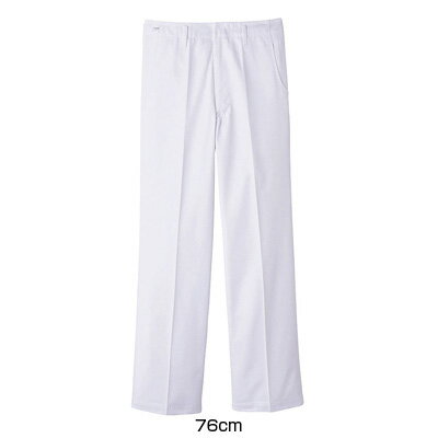 【仕様】 メーカー品番：TC-430 サイズ：76cm 総丈：105cm 股下：78cm ポリエステル65%+綿35%/ツイル前ファスナー両脇スラッシュ、右後片玉縁ポケット