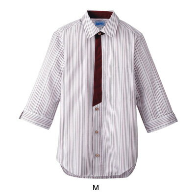 【仕様】 メーカー品番：BT-3121 色：エンジ サイズ：M 首囲：41.5cm 着丈：80cm 肩巾：49cm 胸囲：114cm 袖丈：44.5cm