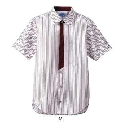 【仕様】 メーカー品番：BT-3123 色：エンジ サイズ：M 首囲：41.5cm 着丈：80cm 肩巾：49cm 胸囲：114cm 袖丈：24cm