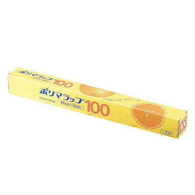 【仕様】 幅×全長：45cm×100m 販売単位：1 質量：0.663kg 耐熱温度:130℃ 耐冷温度:-60℃