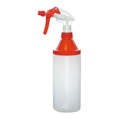 【仕様】 カラー：赤 直径×高さ：77×290mm 材質:高密度ポリエチレン(耐熱温度90℃) ●補充口を広くカットしており、洗剤等をこぼさず 補充できます。 ●霧状からジェットまで霧の角度も調整可能です。