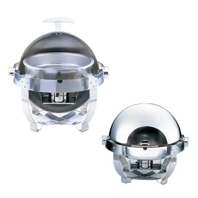 【仕様】 メーカー品番：A6710 規格：本体 (外寸)幅×奥行×高さ：450×465×425mm 内径×深さ：315×65mm 容量：3.0×1L KINGO ビュッフェシリーズフルオープンスタイルで優雅な演出 KINGO回転カバー式｢フ...