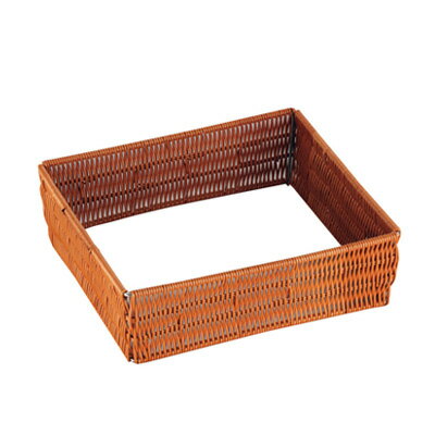 【仕様】 規格：2/3サイズ カラー：ブラウン 間口×奥行×高さ：355×325×105mm お手持ちのホテルパン、ガストロノームパンが簡単・経済的 にビュッフェウェアに変身します。 材質:ポリプロピレン(耐熱120℃)・ステンレス補強入 ...