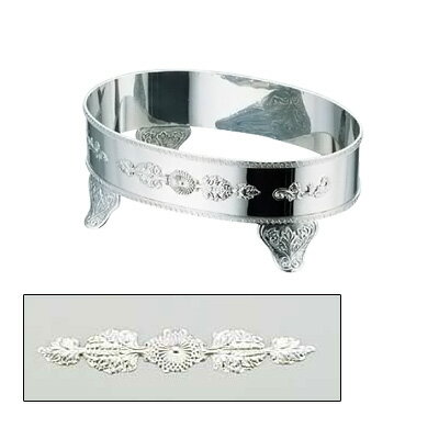 【仕様】 適用サイズ：24インチ用 キャスト足有無：- 幅×奥行×高さ：510×340×140mm 模様：菊 ※Cはキャスト足です。 ※48インチは魚飾台兼用です。