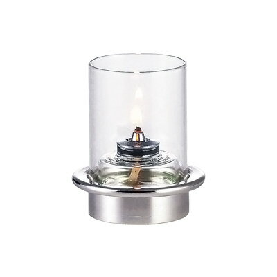 【仕様】 メーカー品番：LM-02S-147C 直径×高さ：66×78mm 燃焼時間：6時間 ●銀メッキ(鉄)ベース ECO 燃え残り無しでコストダウン、ゴミが出ません。使用後の燃え残りのアルミカップ、プラカップのゴミが 出ません。 オイル...