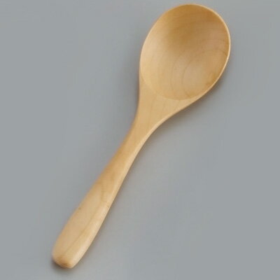 【仕様】 メーカー品番：61783 形状名：おかゆスプーン 全長：150mm 質量：15g 材質:天然木(カエデ)ウレタン塗装
