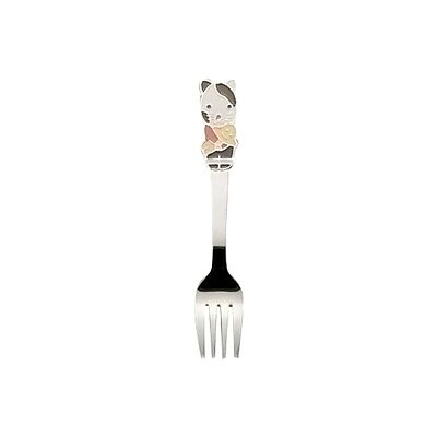 【仕様】 柄模様:ねこさん 形状名:フォーク 全長:131mm