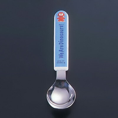 【仕様】 形状名：スプーン 全長：124mm メラミン お子様食器｢ダイナソワーズ｣シリーズ ●洗浄機対応