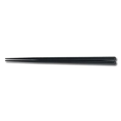 【仕様】 サイズ：23cm 色：ブラック 材質:シンジオタクチックポリスチレン 耐熱温度:240℃ ●スチーム洗浄や煮沸消毒ができます。 ●箸先は四角で物がつかみやすい形状です。 ※入数