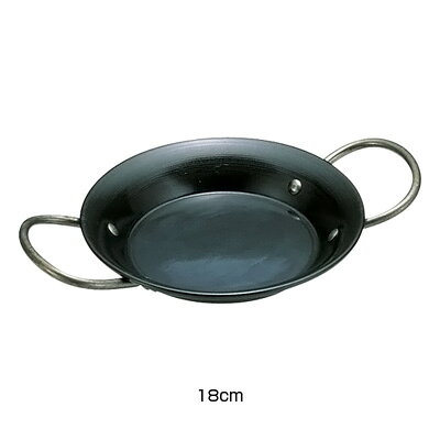 【仕様】 サイズ：18cm 外径×深さ：180×27mm 底径：120mm 重量：0.41kg