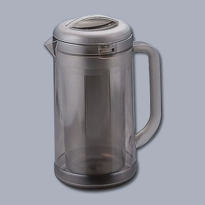 【仕様】 色：スモークブラウン 容量：1.7L 直径×高さ：140×280mm ●二重構造(耐熱90℃)