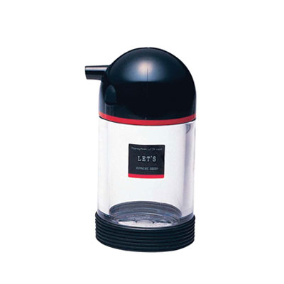 【仕様】 メーカー品番：K-180 直径×高さ：53×110mm 容量：115c.c. 質量：0.104kg レッツシリーズ 材質:本体・フタ/AS樹脂、(耐熱80℃)底ゴム/SBR