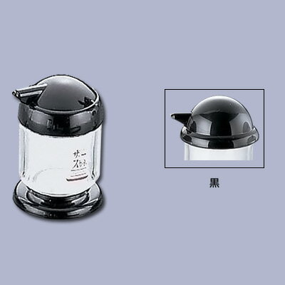 【仕様】 カラー：黒 直径×高さ：57×88mm 容量：80c.c. ザ・スカット スパイスシリーズ2 材質:本体/アクリル フタ/AS樹脂 耐熱温度:101℃ ●表面張力の作用で、誘導壁の間に流れ込み、そのまま蓋の内壁を伝って下に落ちます...