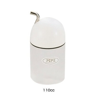 【仕様】 メーカー品番：PE-2 サイズ：M カラー：ホワイト 直径×高さ：56×115mm 容量：110c.c. ピペシリーズ 材質:メタクリル樹脂(耐熱70℃) ※Q＆A