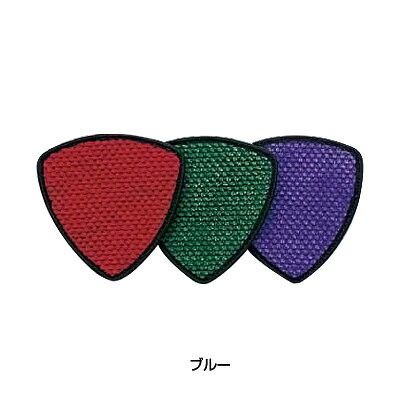 【仕様】 形：三角 色：ブルー 幅×奥行：100×100mm ●ポリエステル100% ●両面仕様タイプ ●水洗いOK 厚み:約2mm