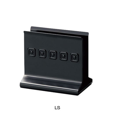 【仕様】 メーカー品番：BS-62 サイズ：LS 幅×奥行×高さ：118×74×105mm 有効幅：10mm ●重量タイプの金属性で安定感があります。