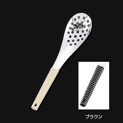【仕様】 カラー：ブラウン 間口×全長：38×173mm 材質:18-8ステンレス、66ナイロン(耐熱温度180℃)