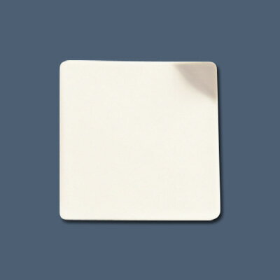 【仕様】 メーカー品番：BW-8174 幅×奥行×高さ：100×100×23mm リビー シェフズセレクション ポーセレン(磁器)ウルトラブライトホワイト ※アメリカ製