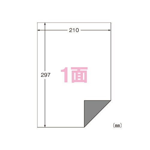 規格:A4判1面1片寸法:縦297×横210mm紙種:上質紙総紙厚:0.17mm ■メーカー希望小売価格はメーカーカタログに基づいて掲載しています