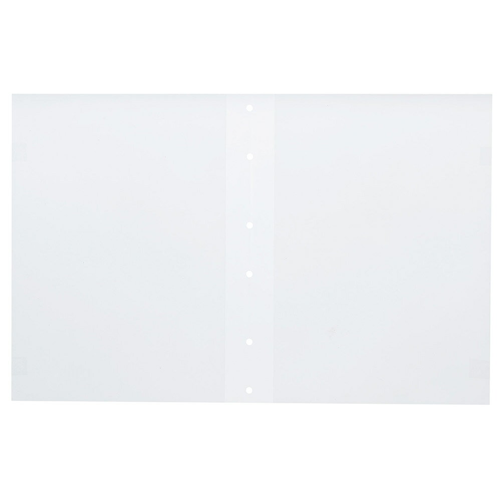 本体サイズ:306×2×240mm本体重量:101gパッケージサイズ:240×2×306mmパッケージ重量:101g入り数1クリアーファイル サイドイン ヒクタス±(透明)専用ポケット。サイズ:A4タテ。穴数:6。表紙等:PP製。入数:1パ...