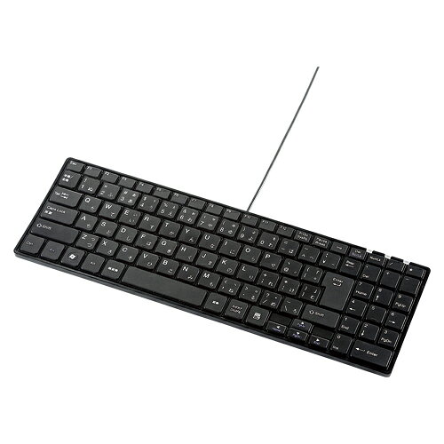 外寸:幅345×奥115×高19mm重量:300gケーブル長:1.5mインターフェイス:USB対応OS:Windows,Chrome OS※詳細はメーカーHPをご参照ください。キーピッチ:19mm ■メーカー希望小売価格はメーカーカタログに...