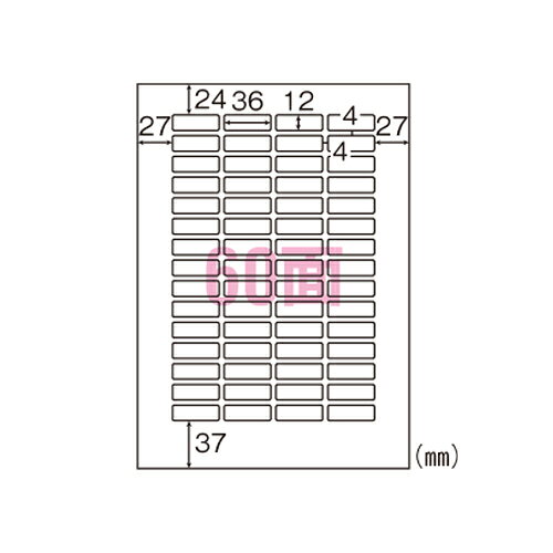 規格:A4判60面1片寸法:縦12×横36mm紙種:上質紙総紙厚:0.124mm ■メーカー希望小売価格はメーカーカタログに基づいて掲載しています