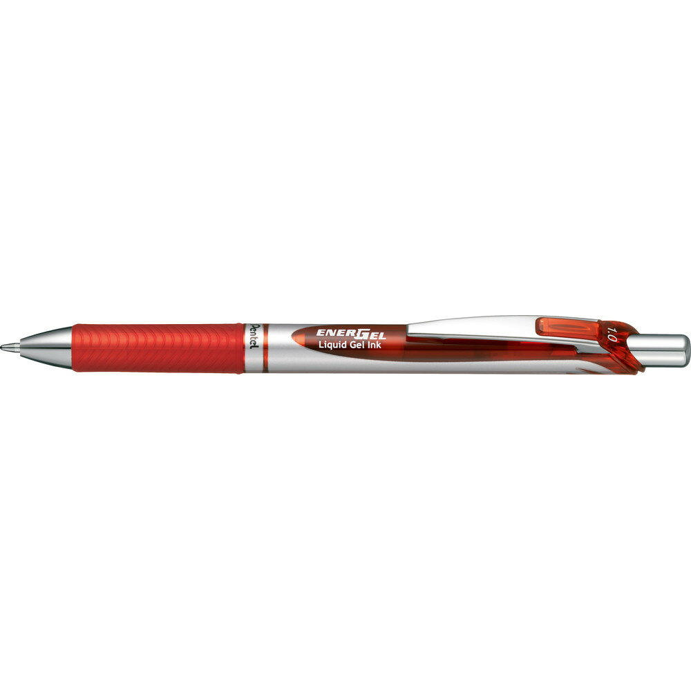 本体サイズ:16×11×147mm本体重量:13gパッケージサイズ:16×11×147mmパッケージ重量:13g入り数1なめらか、すぐ乾くエナージェルインキ採用。軽くなめらかな書き味。濃くはっきりとした文字が書け、速記にも強く、乾きも速い。...