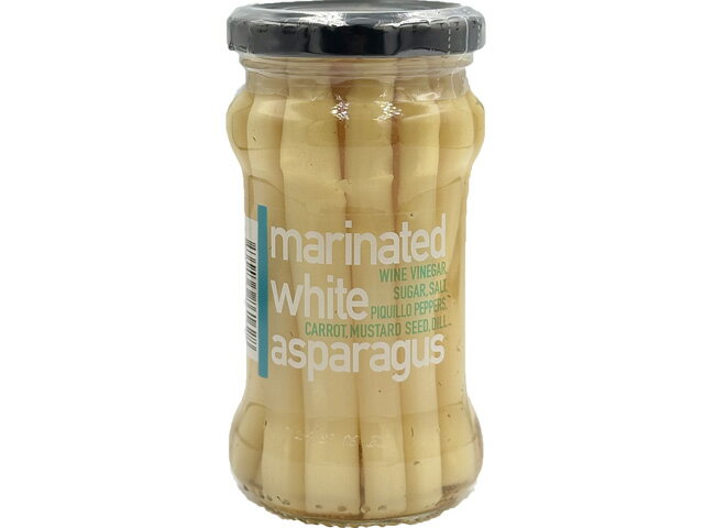 ホワイトアスパラのマリネです。程よい酸味とシャキッとした食感が特徴です。 「商品についてのお問い合わせ」ボタンからお気軽に、次回入荷時期、必要ご注文数などをご相談ください。輸入食料品について。パッケージが変更されて輸入される場合があります。...