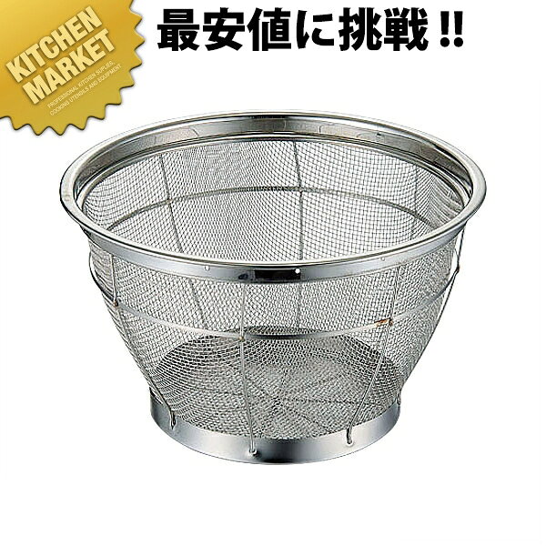 【業務用厨房機器のキッチンマーケット】BK 18-8深型ザル 荒目 35cm規格 : [35cm]外径 （内径） 外寸高さ : φ370（350）×H240mm材質 : 18-8ステンレス※線0.57×6.5メッシュ[ASC:R=☆/R=0...