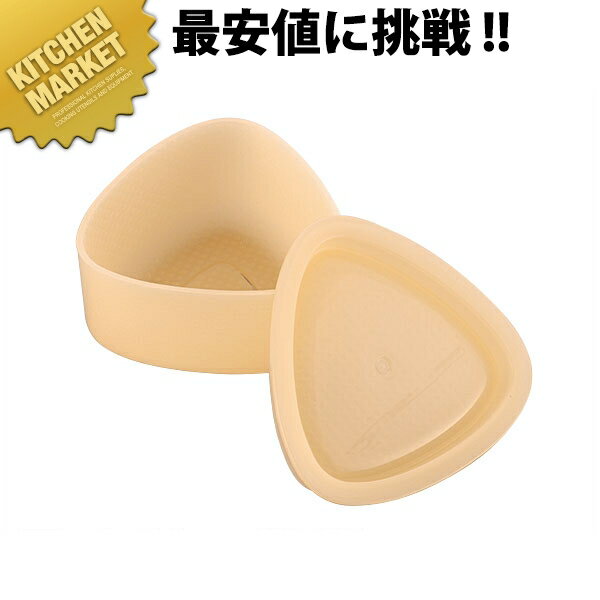 【業務用厨房機器のキッチンマーケット】ギュッとポン! おむすび型出来上がり寸法 ごはんの量 : 63×63×H33mm 90g材質 : ポリプロピレン●ごはんをギュッと詰めて、ポンと押し出すだけ!簡単にかわいいおにぎりが完成。●お弁当作りの...