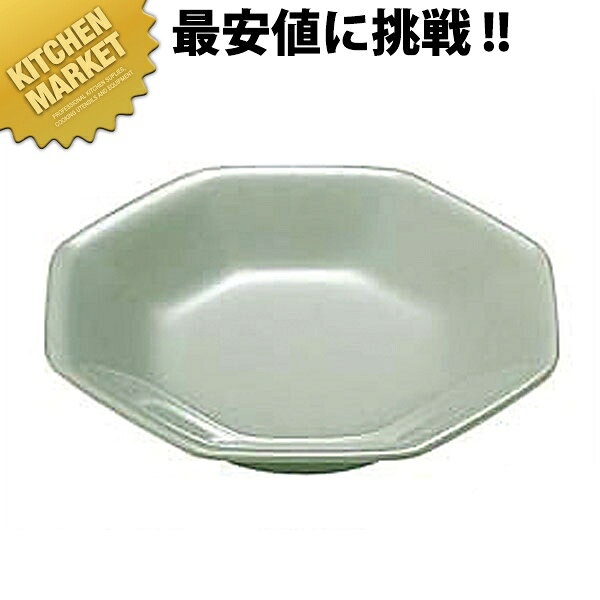 【業務用厨房機器のキッチンマーケット】青磁 八角皿 [CS-30]規格 : [CS-30]外径 高さ : φ180×H40mm材質 : メラミン樹脂洗練された色合い耐熱温度:120℃　電子レンジ:使用不可青磁青磁 八角皿 CS-30 メラミ...