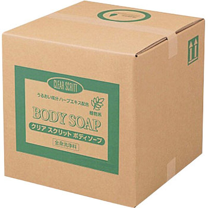 　新品・送料無料！ クリアスクリットボディソープ 詰替用 18L 内容量 18L(リットル） 現品サイズ 292×292×272mm 植物エキスは、タイム・アロエ。グリーンフローラルの香り・弱アルカリ性。 メールはこちら