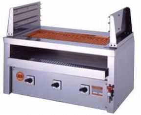 　新品・送料無料！ ヒゴグリラー 電気グリラー 二刀流タイプ 卓上型 3H-210YC ご注文前に、在庫及び納期のご確認をお願い致します。 製品仕様一覧表 ■型式 3H-210YC ■火床寸法(幅×奥行mm) 520×270　 ■外寸 (m...